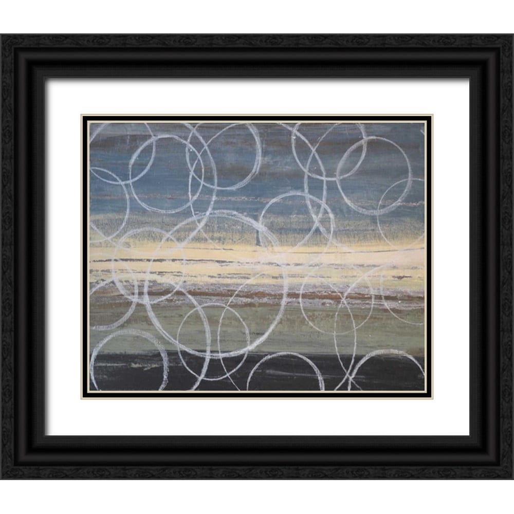 Avondet, Natalie 14x12 Black Ornate Wood Framed with Double Matting ...