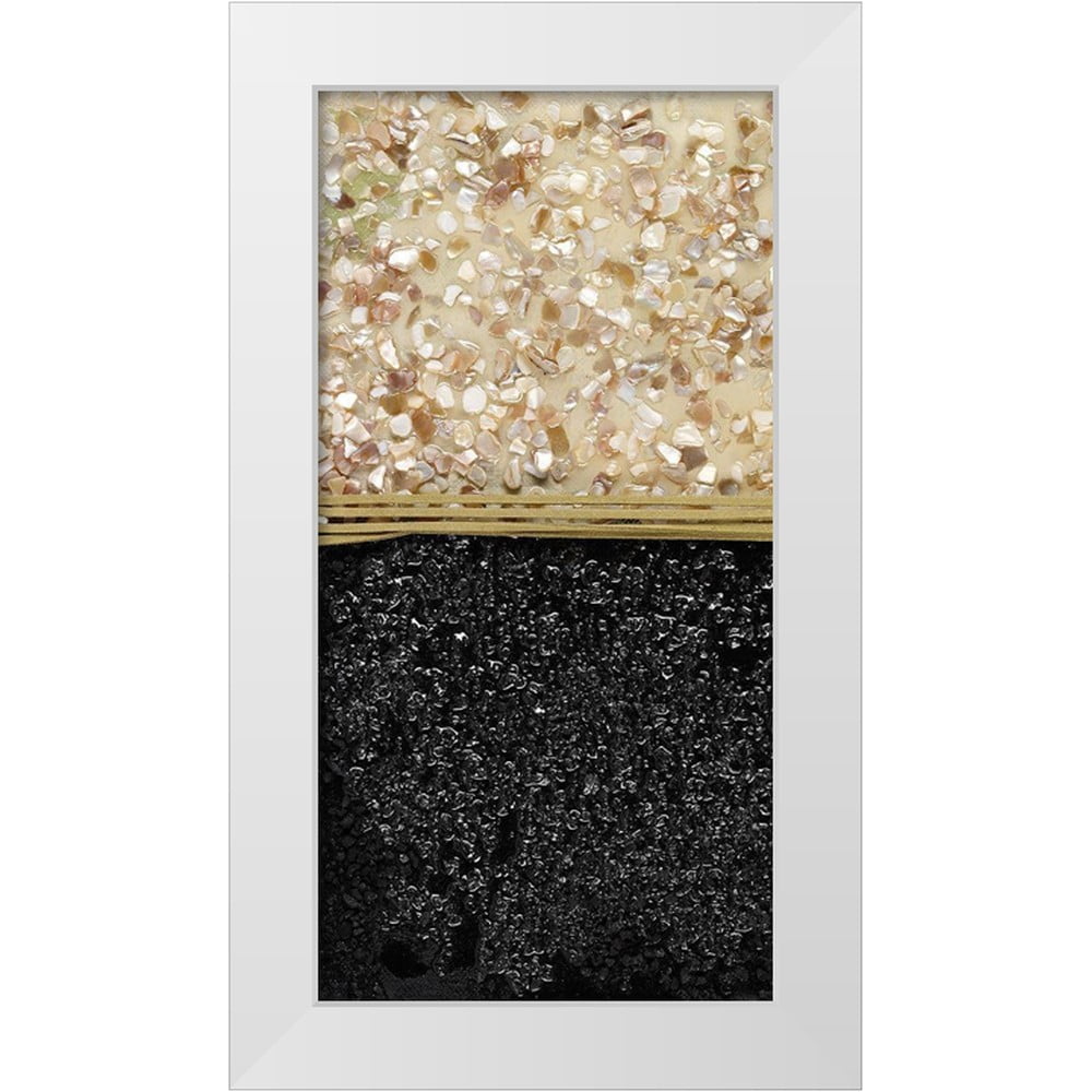 Avondet, Natalie 14x24 White Modern Wood Framed Museum Art Print Titled ...