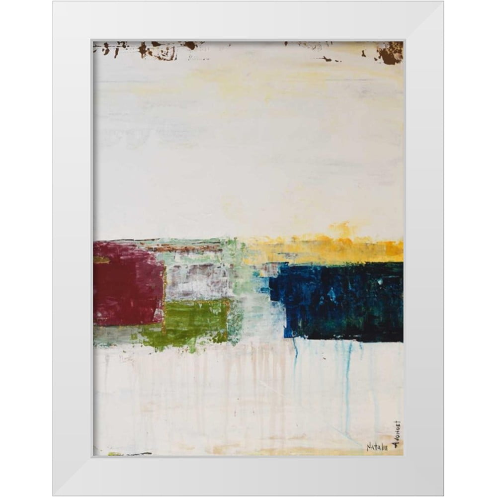 Avondet, Natalie 25x32 White Modern Wood Framed Museum Art Print Titled ...