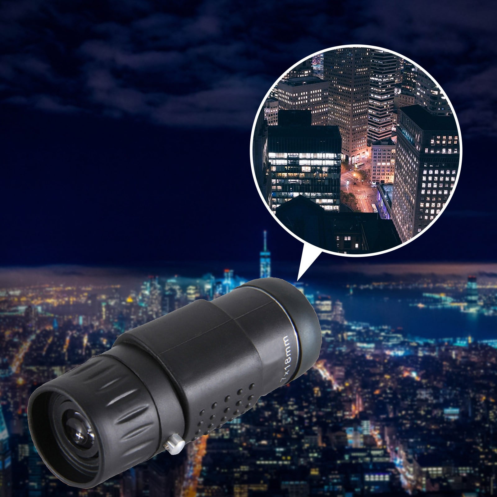 Avotify Outdoor and Pool Gadgets 7 X 18 Monocular Telescope High ...
