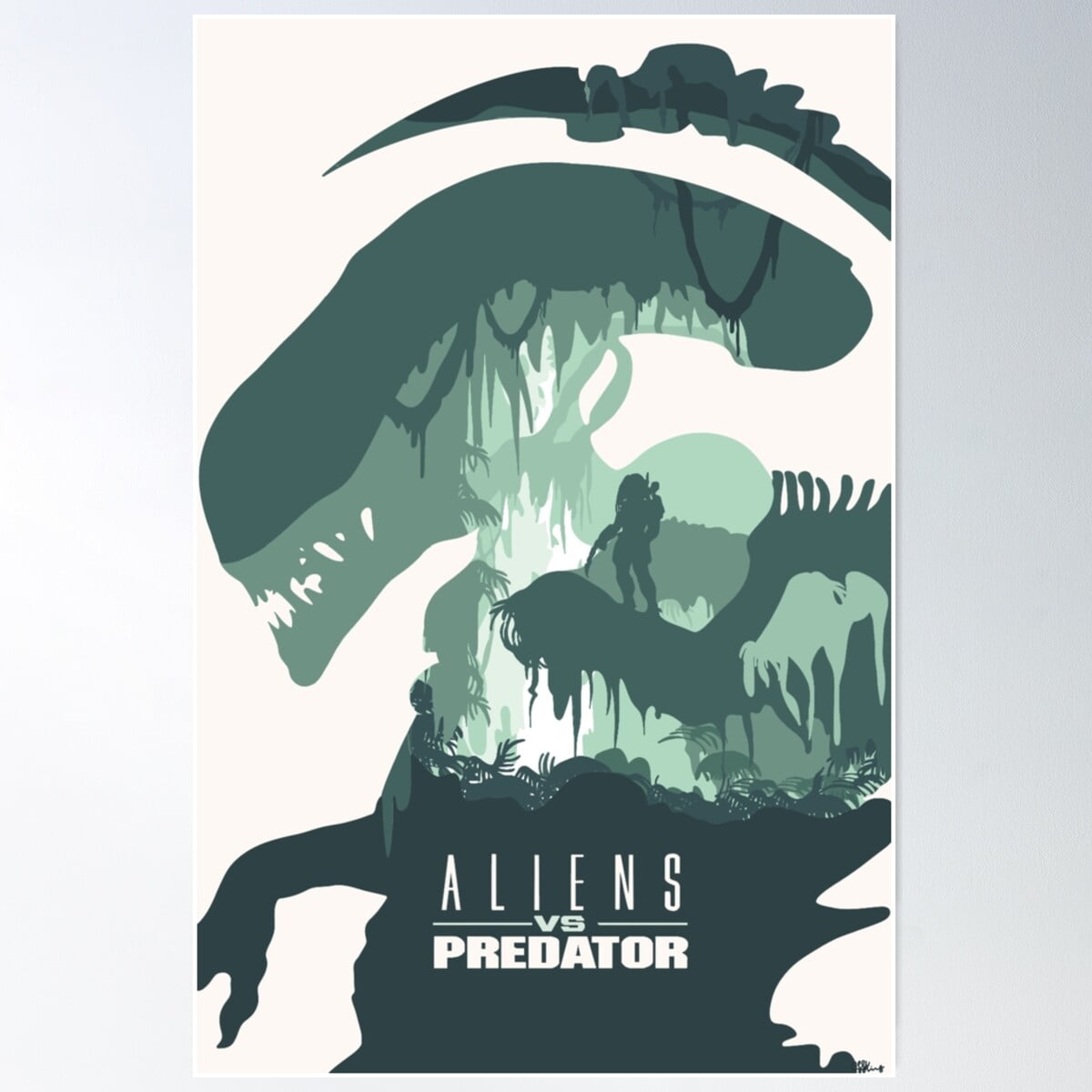 Avp Poster Redesign Poster Wall Art, Modern Wall Decor For Living Room ...