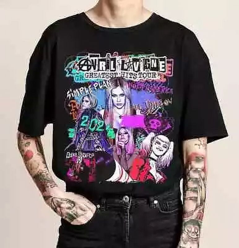 Avril Lavigne 2024 Tour T-shirt, Avril Lavigne Fan Shirt - Walmart.com