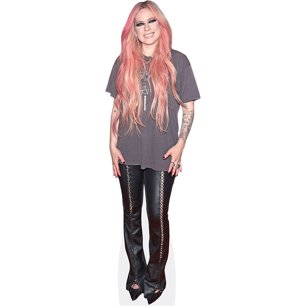 Avril Lavigne (Casual) Mini Size Cutout. Standee. - Walmart.com