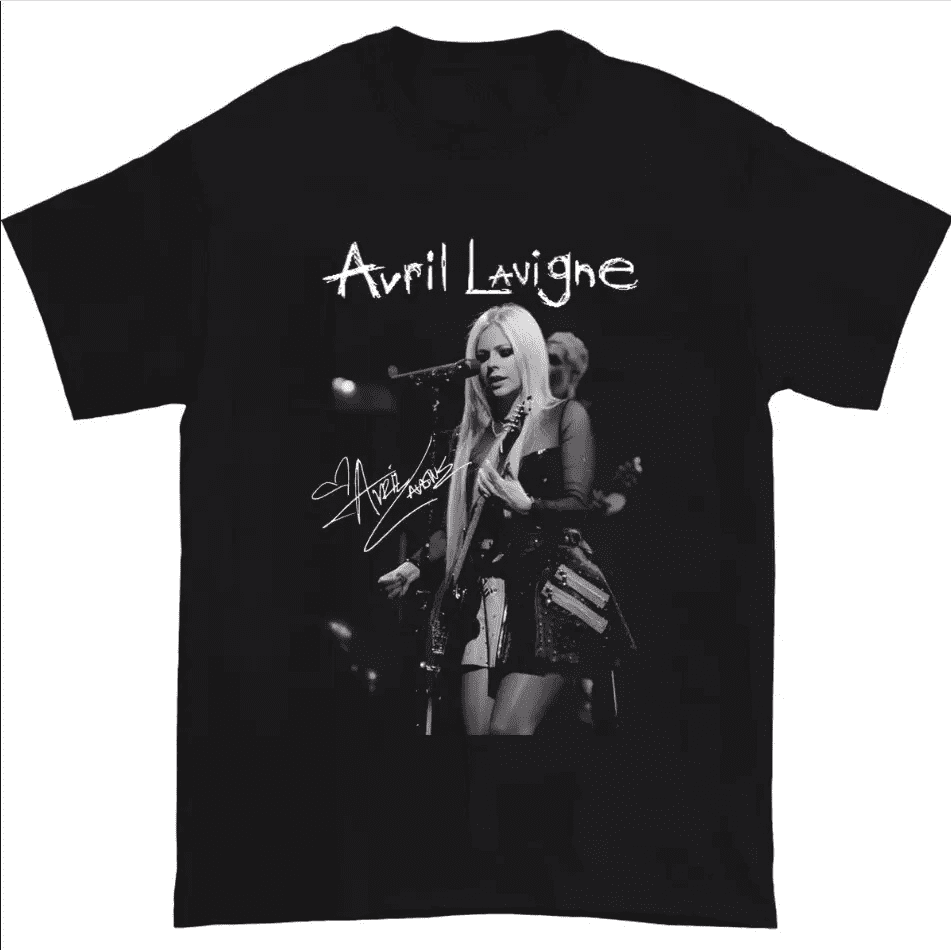 Avril Lavigne Live In Concert Graphic for fans men women - Walmart.com