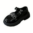 Avrnliq Girls Platform Mary Jane Shoes Chunky Sole School & Party Shoes ...