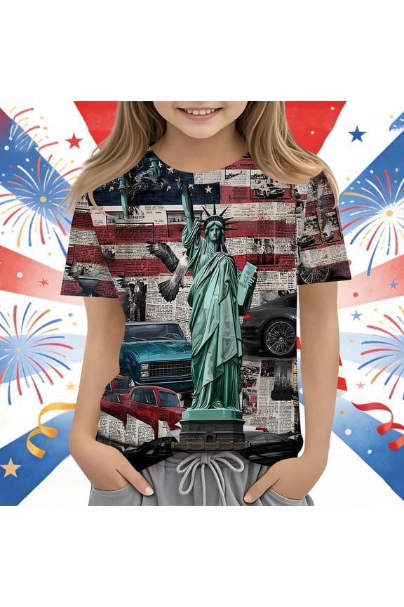 Newspaper Print Shirt