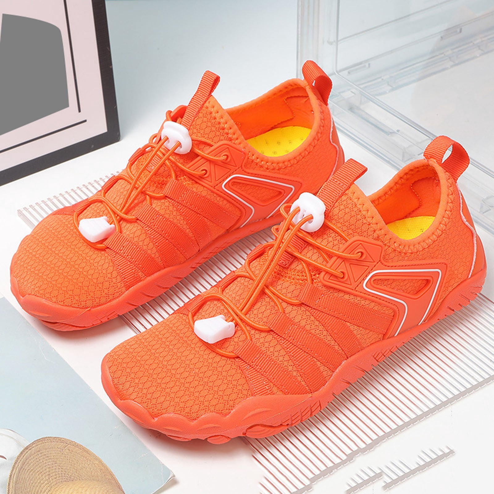 Avrnliq Womens Breathable Mesh Water Shoes Lightweight Comfort Walking ...