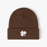 Avrnliq Womens Coffee Cuff Beanie - Acrylic Warm Stretchy Hat with ...