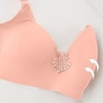 Avrnliq Womens Seamless Wireless Bra Plus Size Full Coverage Comfort ...