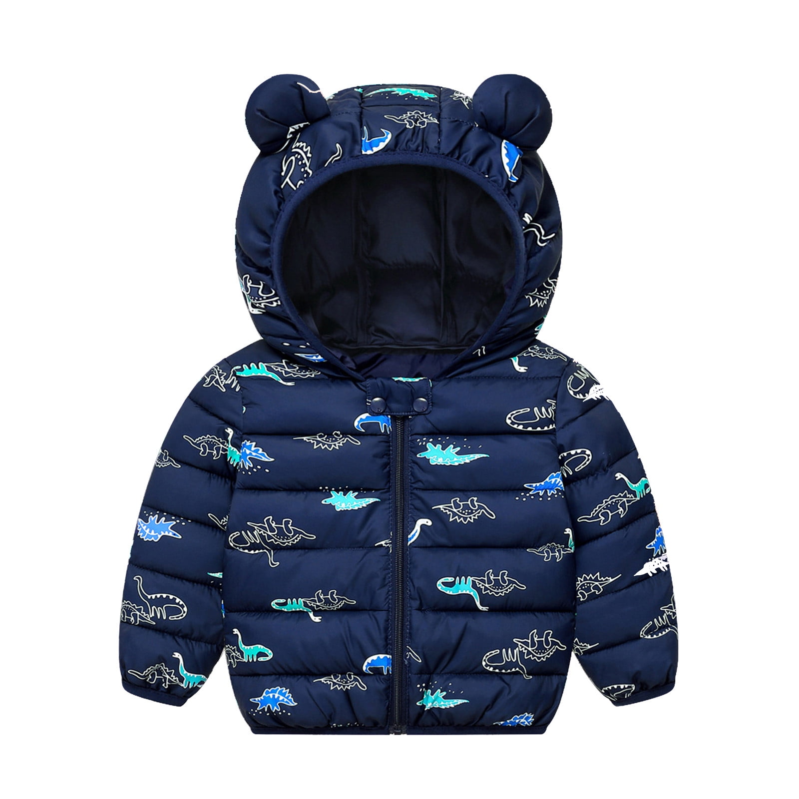 Avrntaa Baby Boys Winter Fleece Jackets - Toddler Sherpa Lined Puffer ...