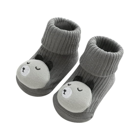 Avrntaa Baby Cute Knit Floor Socks Little Kids Knit Slipper Socks ...