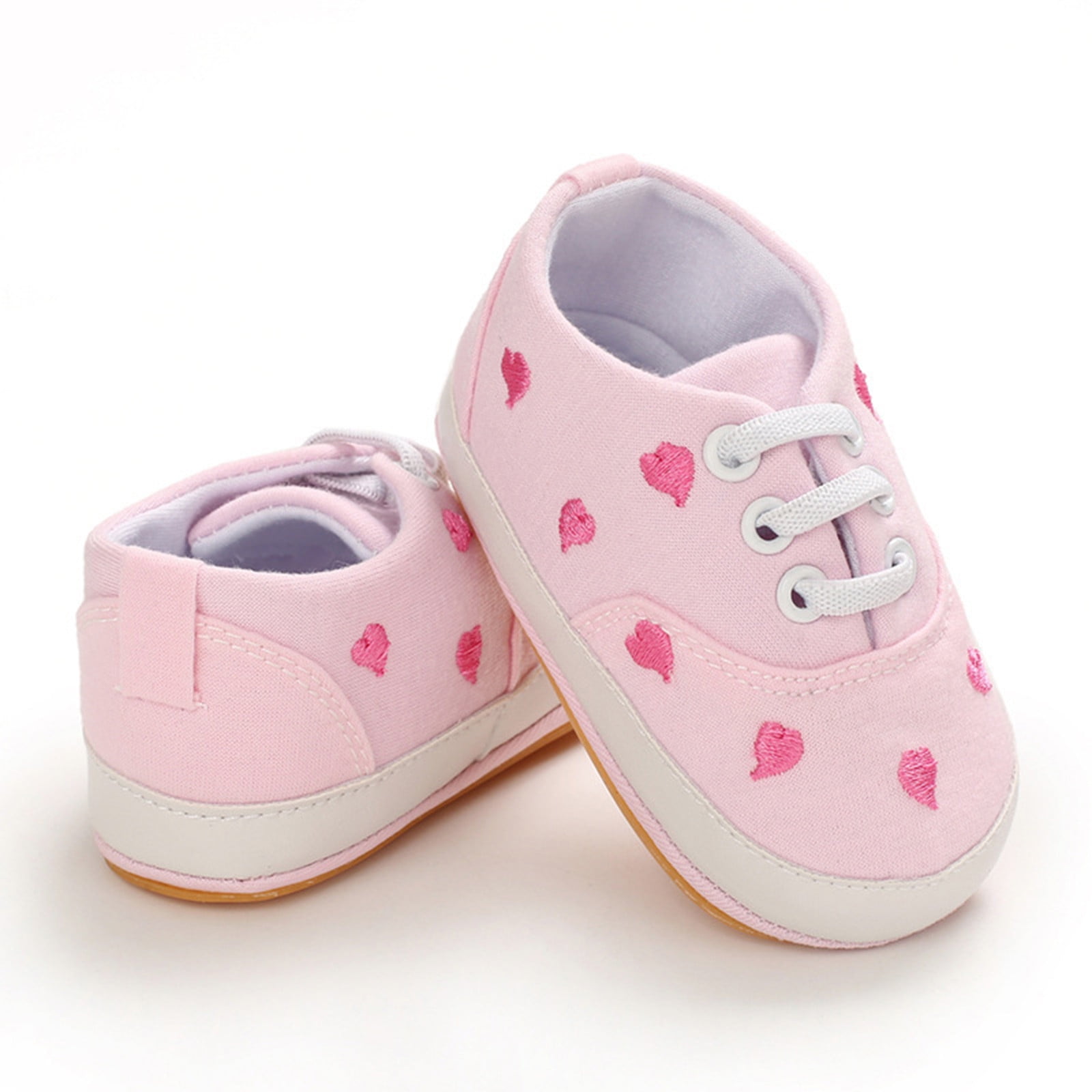 Avrntaa Baby First Walking Shoes - Infant Non Slip Soft Sole Girls Crib ...
