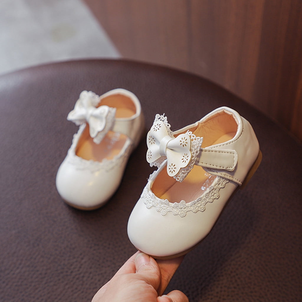 Avrntaa First Walker Shoes Baby Girl - Soft Sole Shoes Newborn Bowknot Princess Mary Jane Flats ...