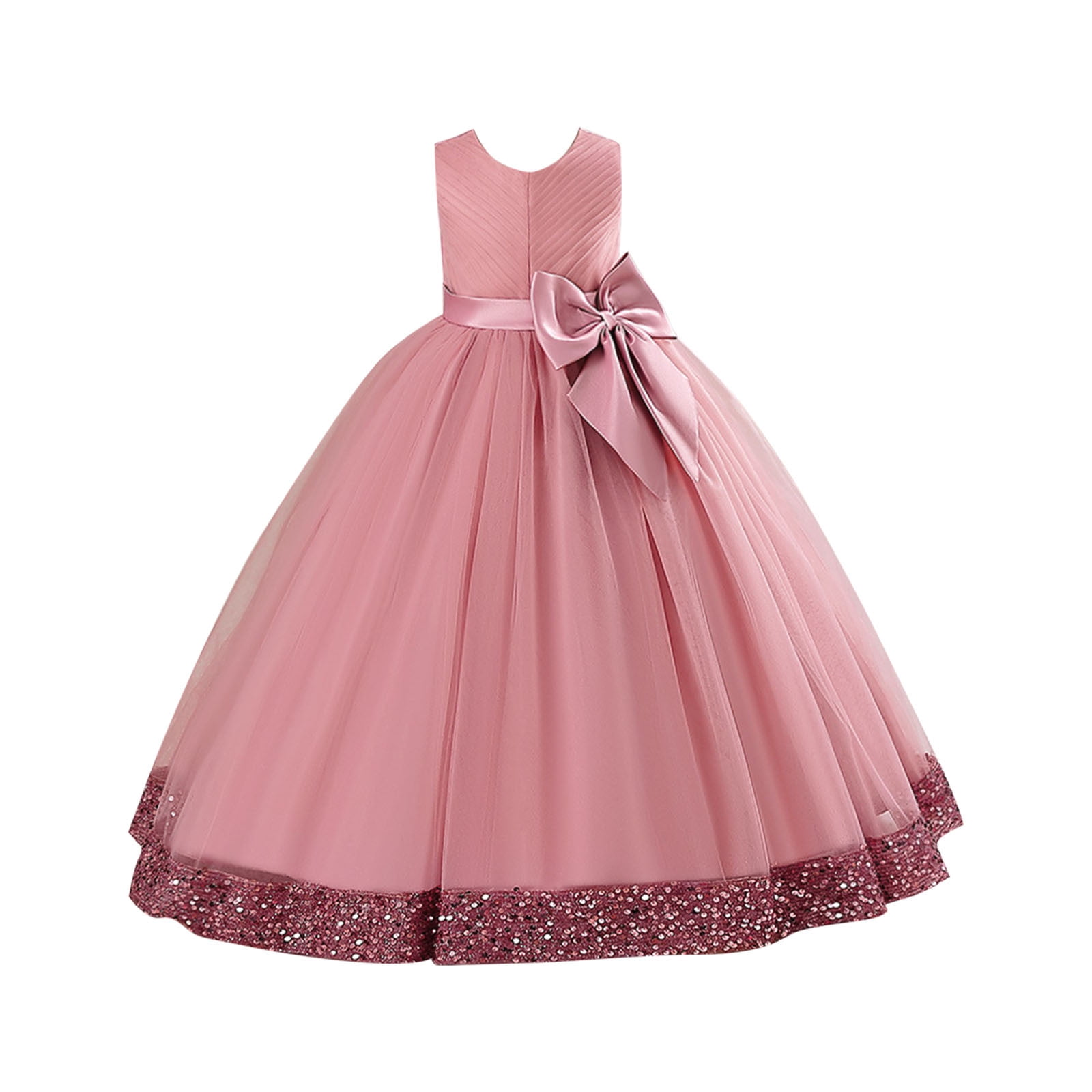 Avrntaa Flower Girls Tutu Dress , Sleeveless Tulle Party Ball Gown ...