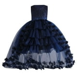 Avrntaa Girl's Princess Pageant Dresses, Birthday Party Ball Gown ...