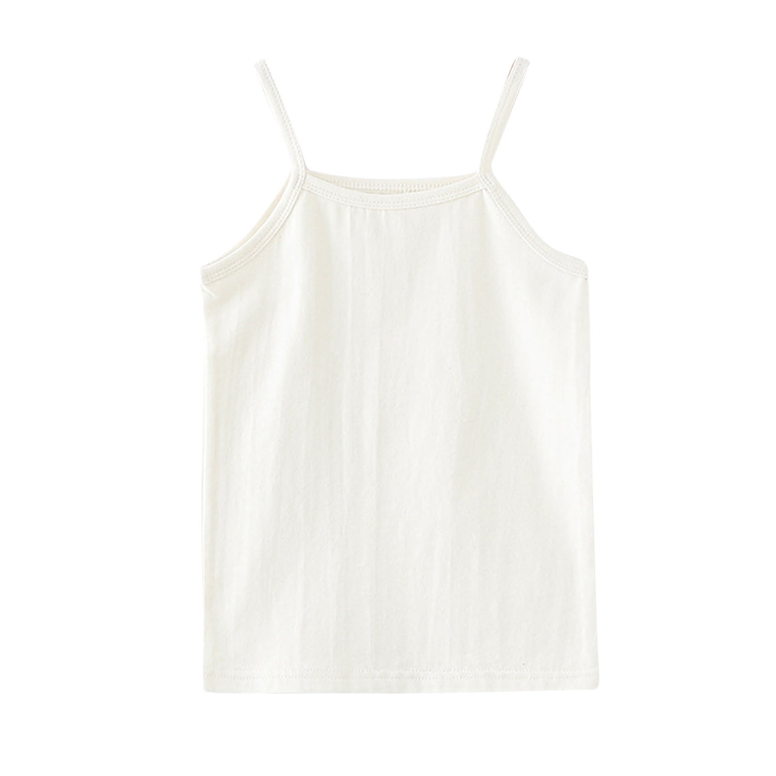 Avrntaa Girls Dance Cami Top - Sleeveless Spaghetti Strap Crop Tank Top ...