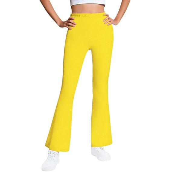 Avrntaa Girls Winter High Waist Yoga Pants Fleece Lined Butt Lifting ...