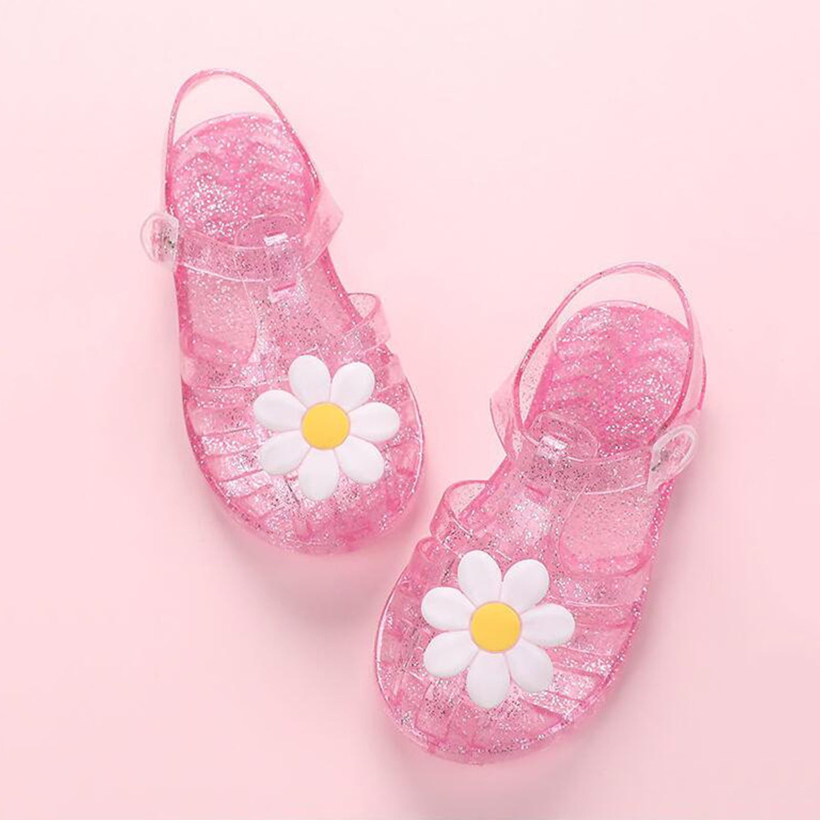 Avrntaa Jelly Shoes for Girls - Children's Fishermen Sandals Princess ...