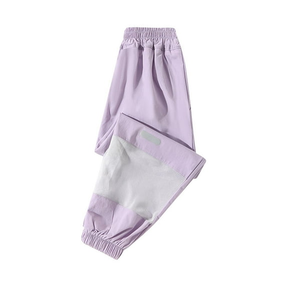 Avrntaa Kids Summer Workout Pant Elastic Waist Baggy Trousers Solid ...