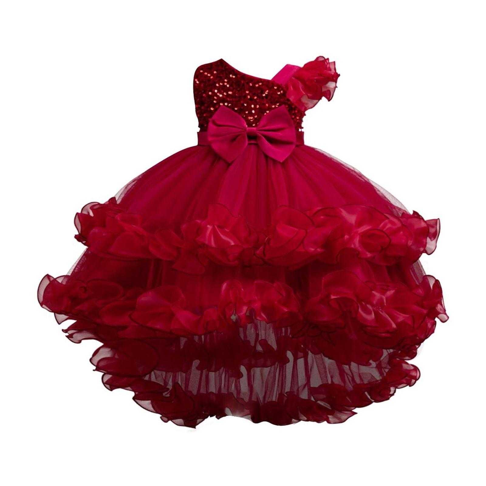 Avrntaa Princess Pageant Dresses for Flower Girls, Birthday Party Ball ...