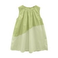 Avrntaa Summer Halter Dress for Girls A-Line Color Block Cute Dresses ...