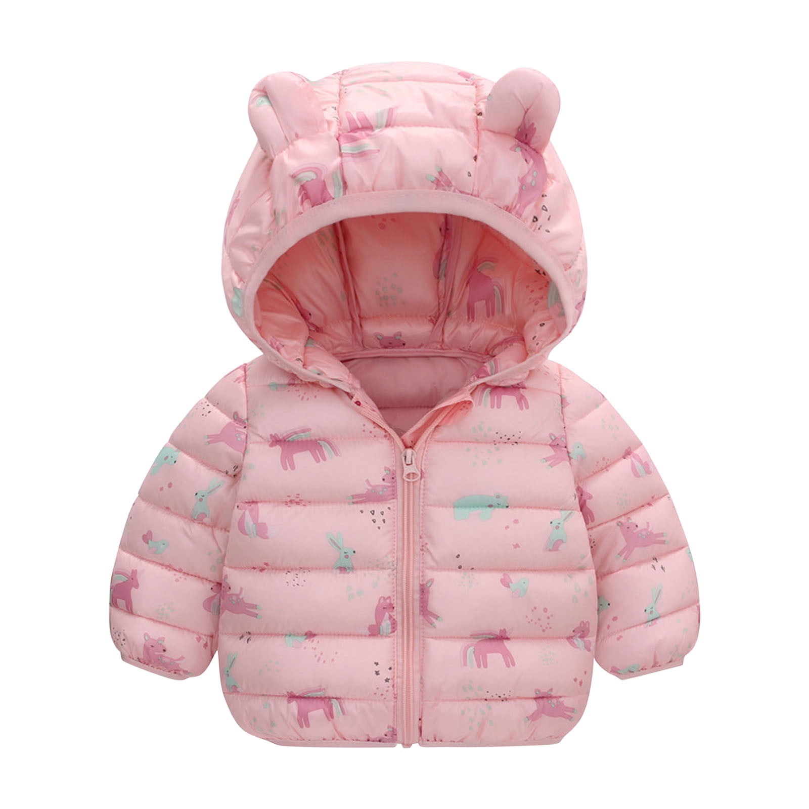 Avrntaa Teen Girl Winter Coat - Toddler Girl Light Puffer Down Jacket ...