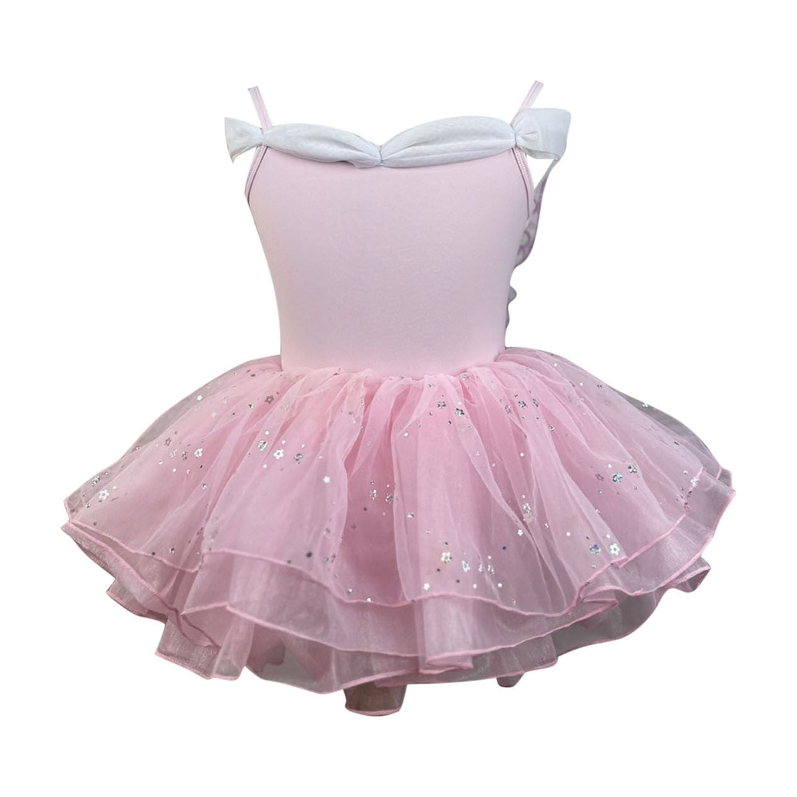 Avrntaa Toddler Girls Tutu Dress Strap Sequin Tulle Outfits for Party ...