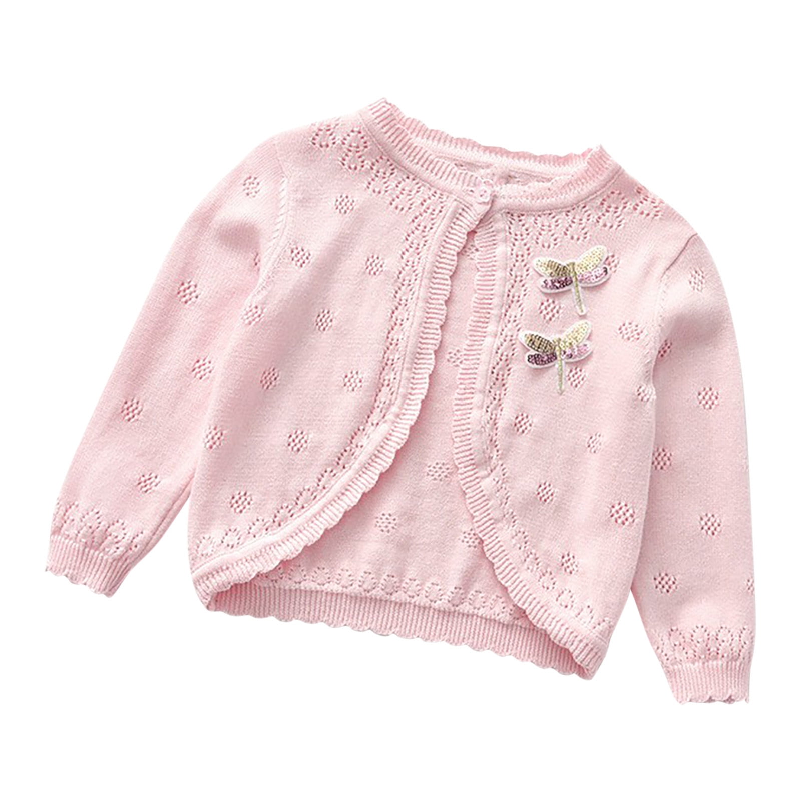 Avrntaa Toddler Jackets for Girls - Casual Fall Button Coats Girls ...