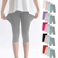 Avtoify Girls Capris 4 Pack Thin Tight Infant toddler Summer Trousers ...