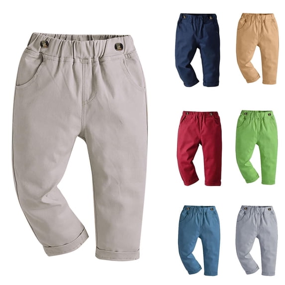 Avtoify Boys Pants Causal, Boys Sweatpants Dressy, Toddler Big Boys ...