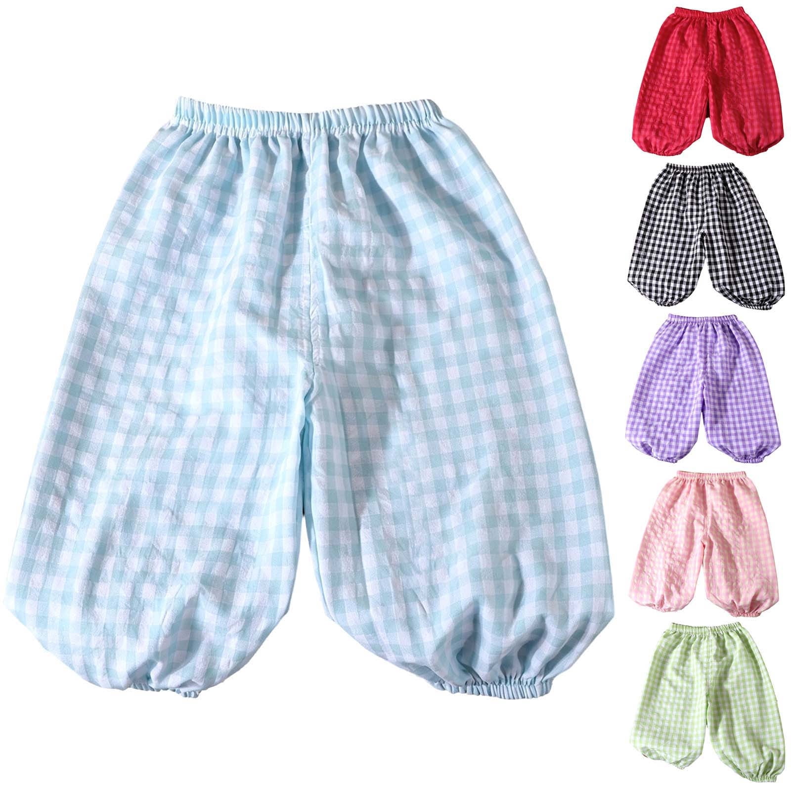 Avtoify Checkered Home Casual Solid Trouser Summer Pants for Girls ...