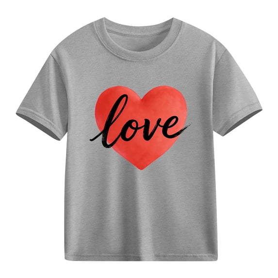 Avtoify Children's Print Summer Girls Short Sleeve Shirts Casual Daily ...