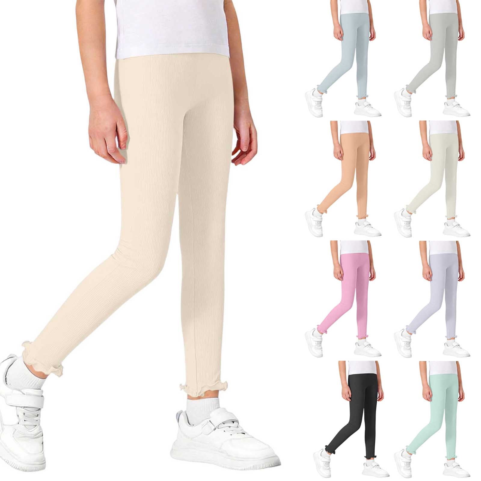 Avtoify Flare Stretch Legging Trouser Summer Girls Casual Pants Works ...