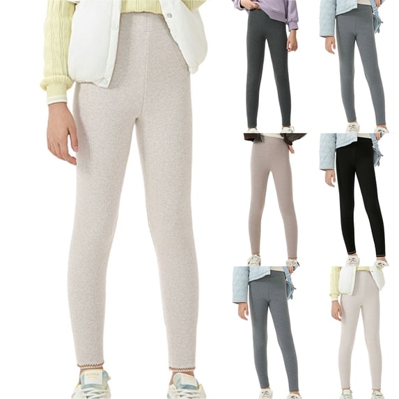 Avtoify Fleece Lined High Waist Slim Yoga Trouser Summer Pants for ...