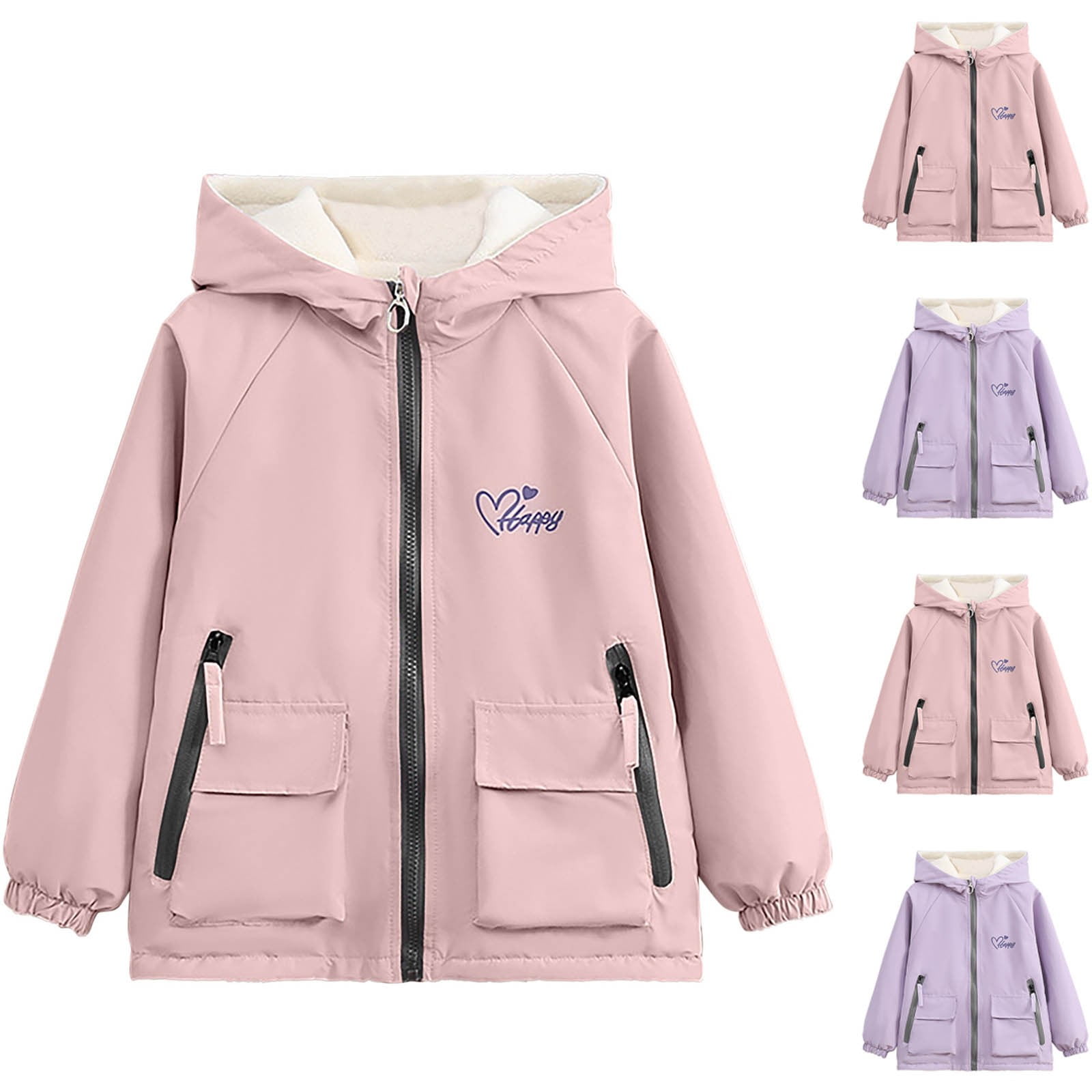 Avtoify Girls Hoodies Casual, Girls Fall Jacket Lightweight Leisure ...