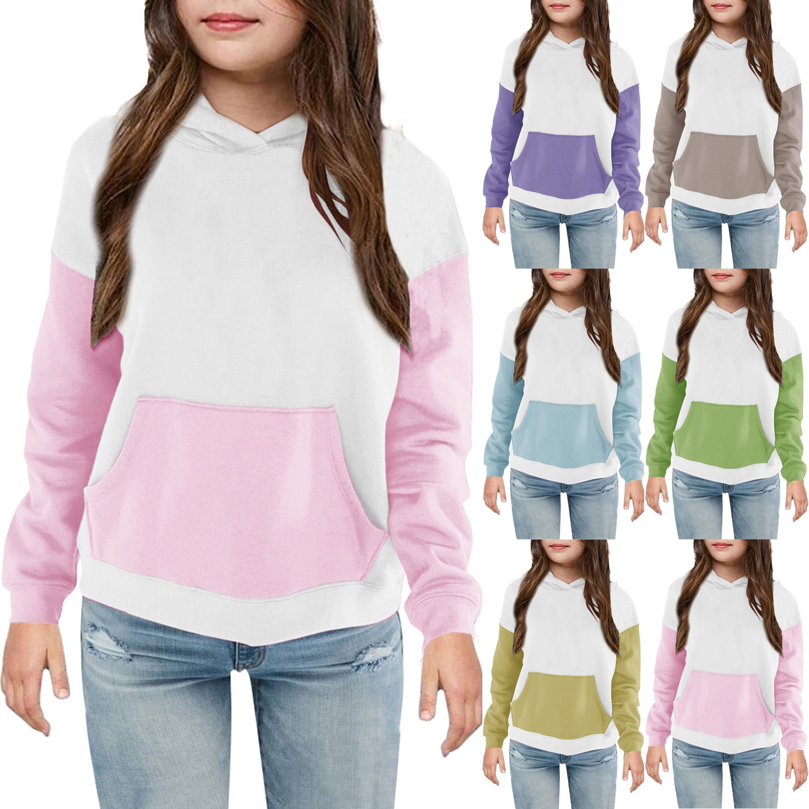 Avtoify Girls Hoodies Casual, Toddler Girls Fall Clothes, Children's ...