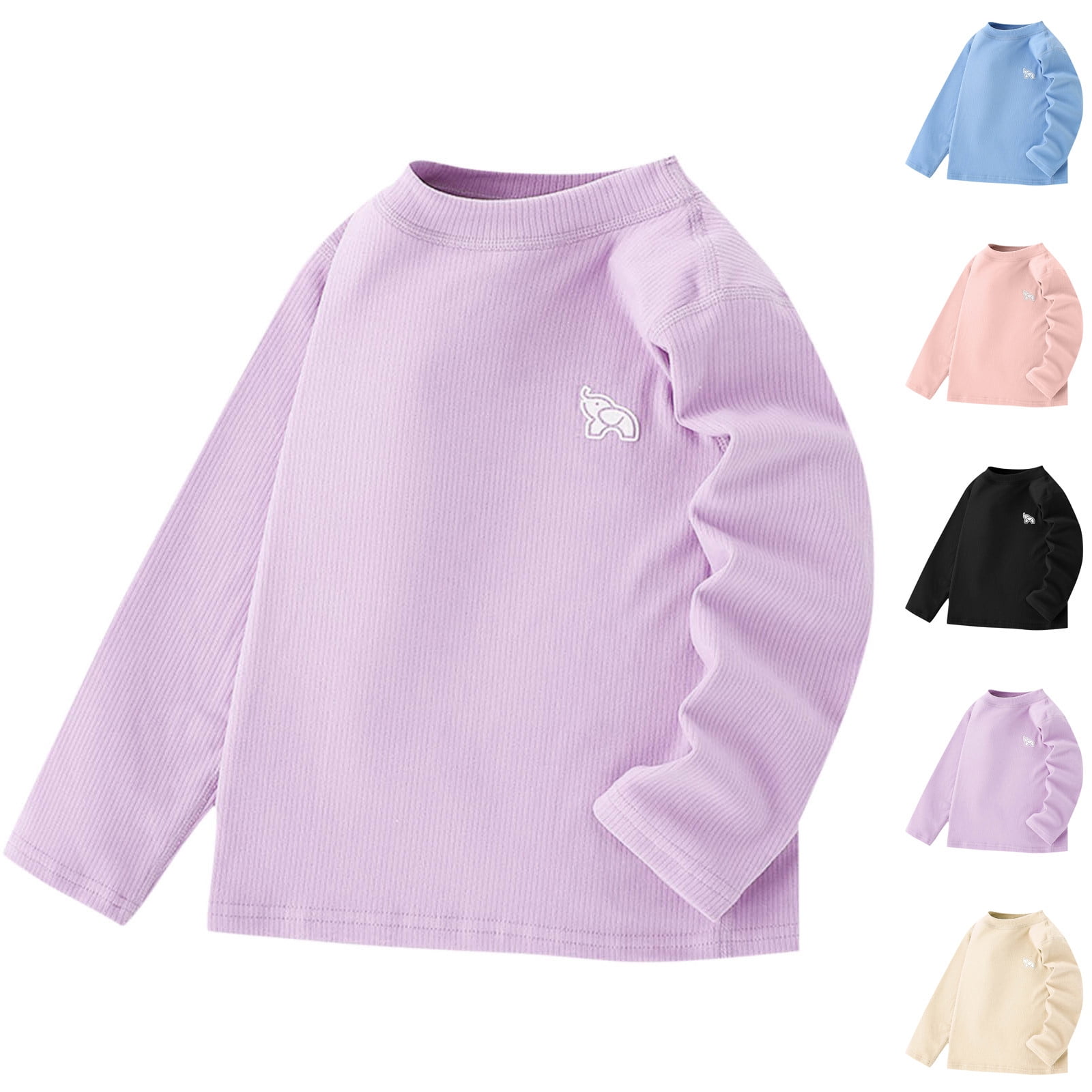 Avtoify Girls Long Sleeve Shirts Casual, Toddler Girls Fall Clothes ...