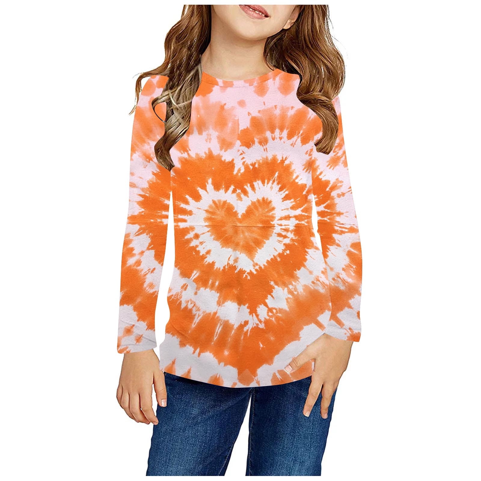 Avtoify Girls Long Sleeve Shirts Casual, Toddler Girls Fall Clothes ...