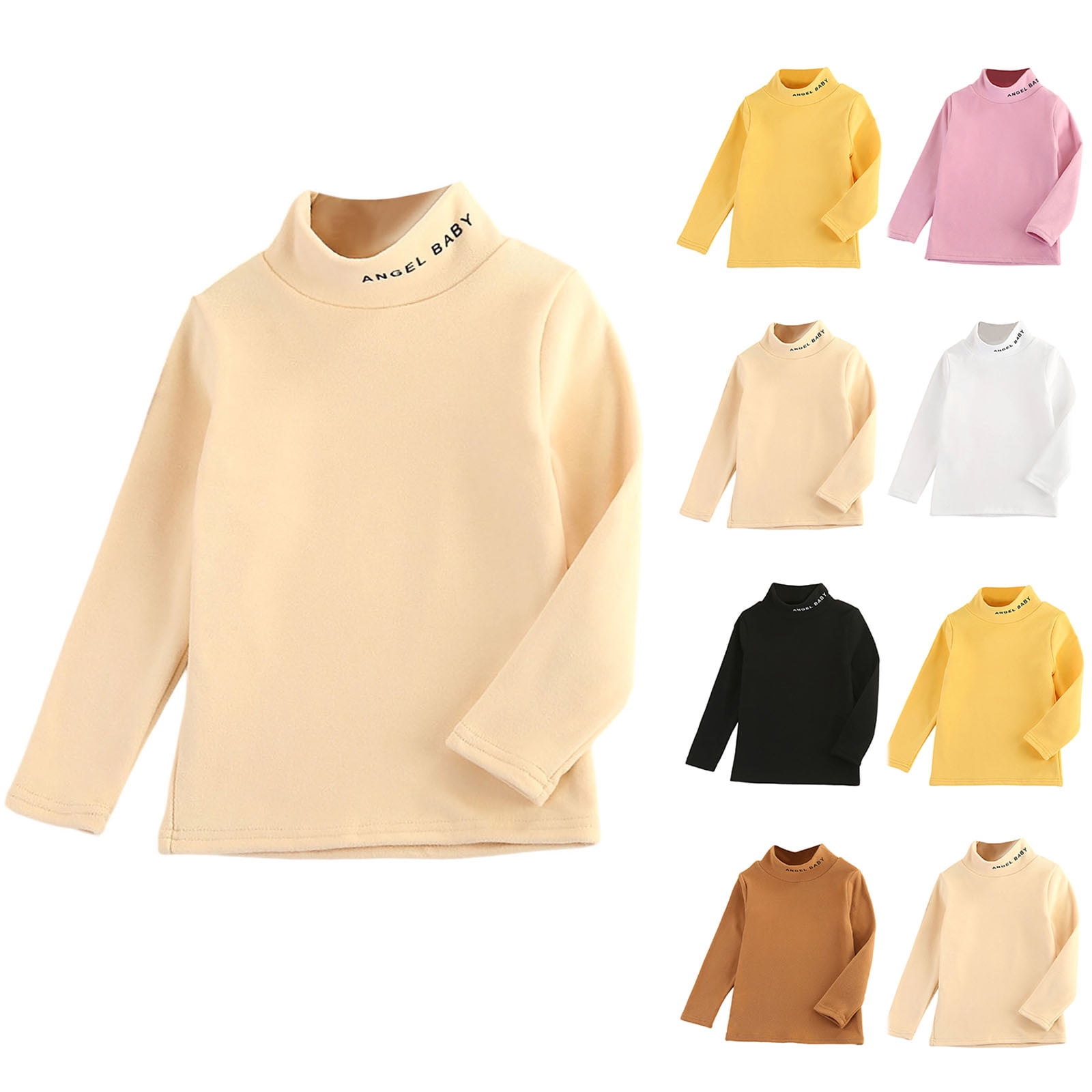 Avtoify Girls Long Sleeve Shirts Casual, Toddler Girls Fall Clothes ...