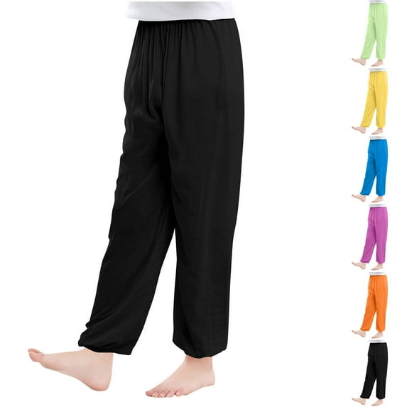 Avtoify Girls Pants Causal, Girls Sweatpants Plus Size, Summer Children ...