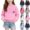 Avtoify Kids Print Round Neck Hooded Long Sleeve top Medium Size Kids ...