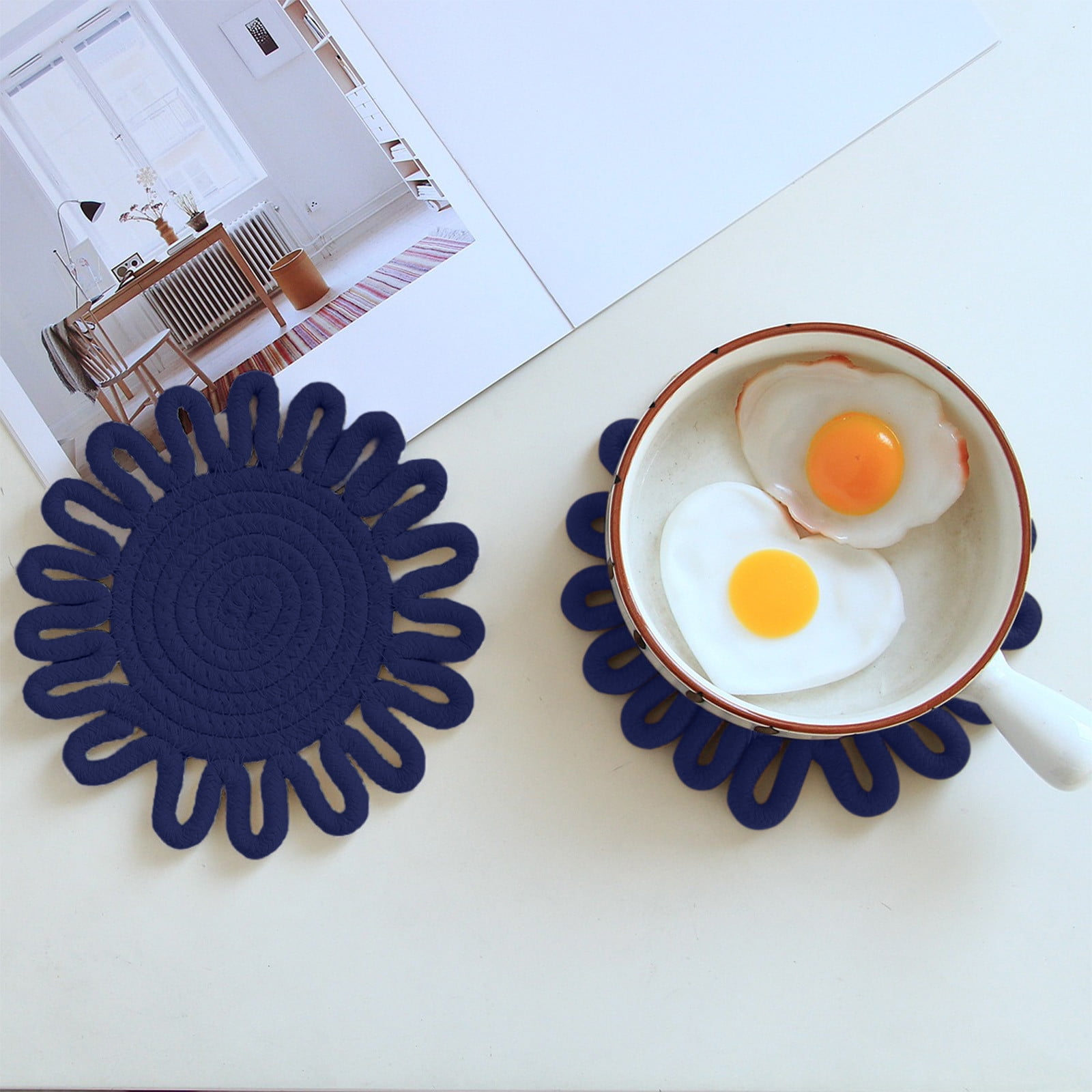 Avtoify Kitchen Supplies, Kitchen Small Gadgets Woven Insulation Pad ...