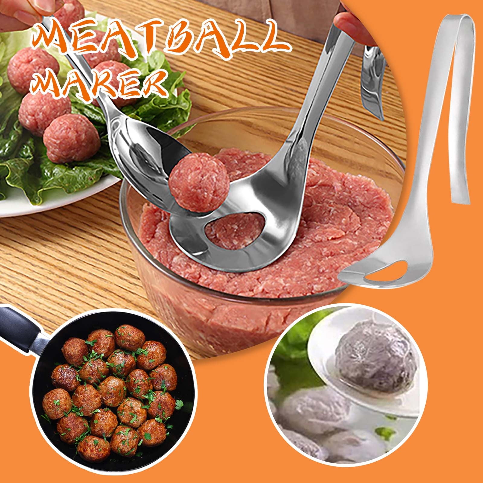 Avtoify Kitchen Supplies Meatball Maker Squeezing Meatball Gadgets ...