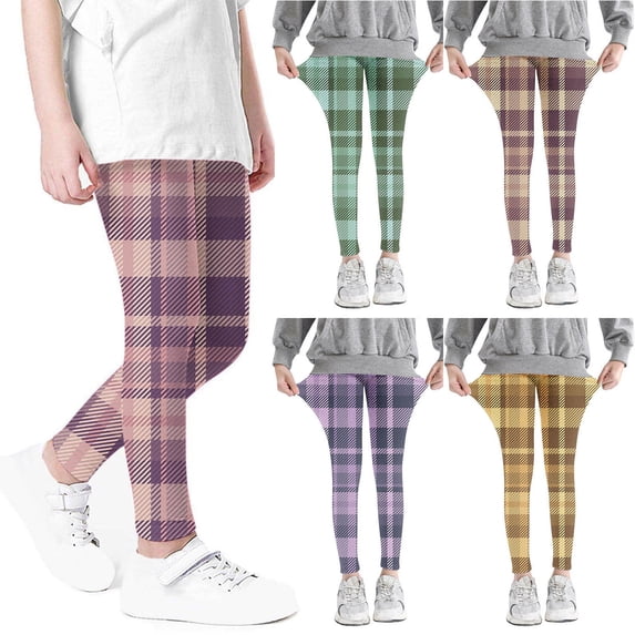 Avtoify Lattice Print High Waist Elastic Soft Fabric Leggings Pants for ...