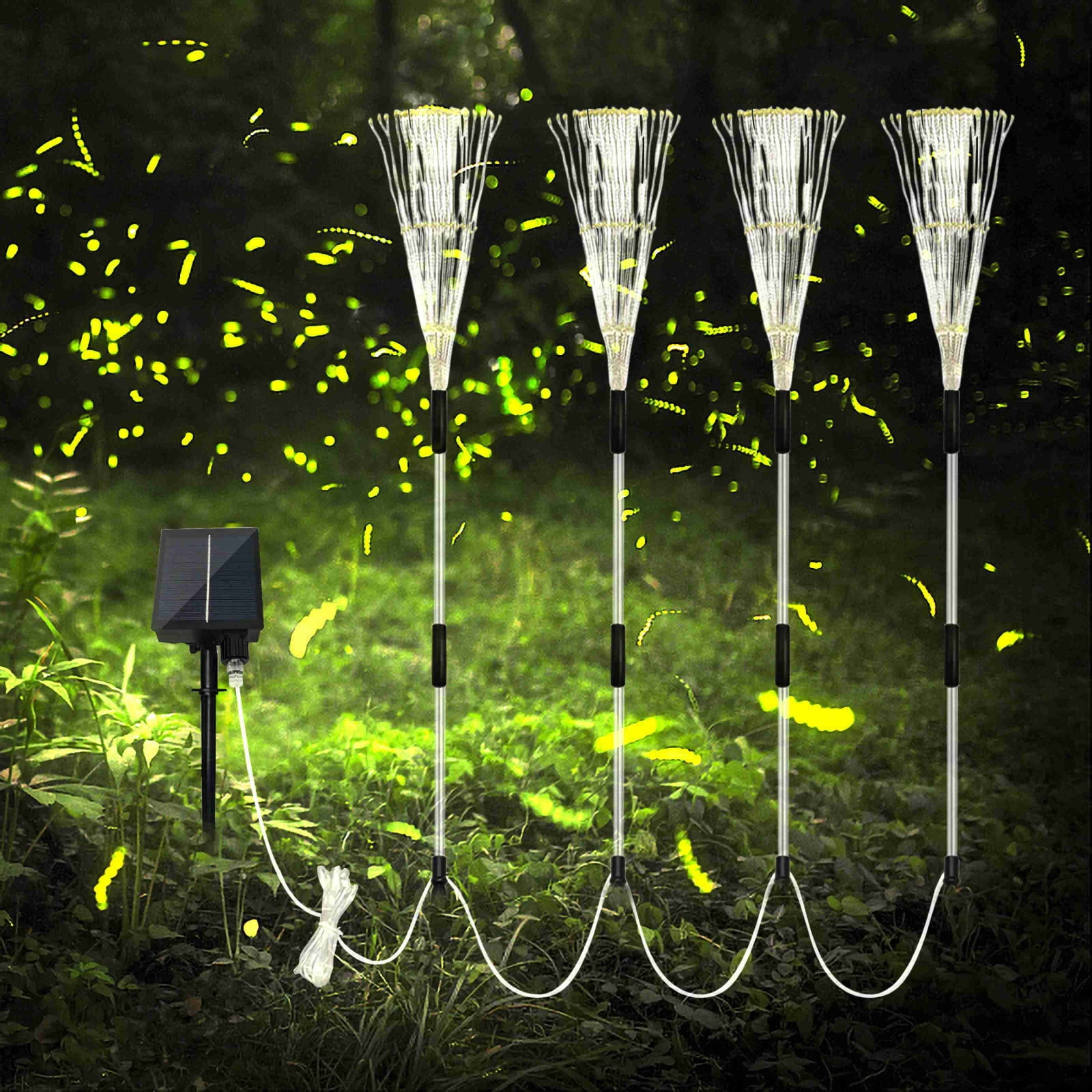 PRETXORVE Lights for Indoor Outdoor Ground Plug-in Light Outdoor Garden ...