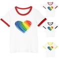 Avtoify Print Round Neck Summer Girls Short Sleeve Shirts Casual Top ...