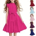 Avtoify Ruffle Sleeve a Line Summer Kids Short Sleeve Shirts Elegant ...