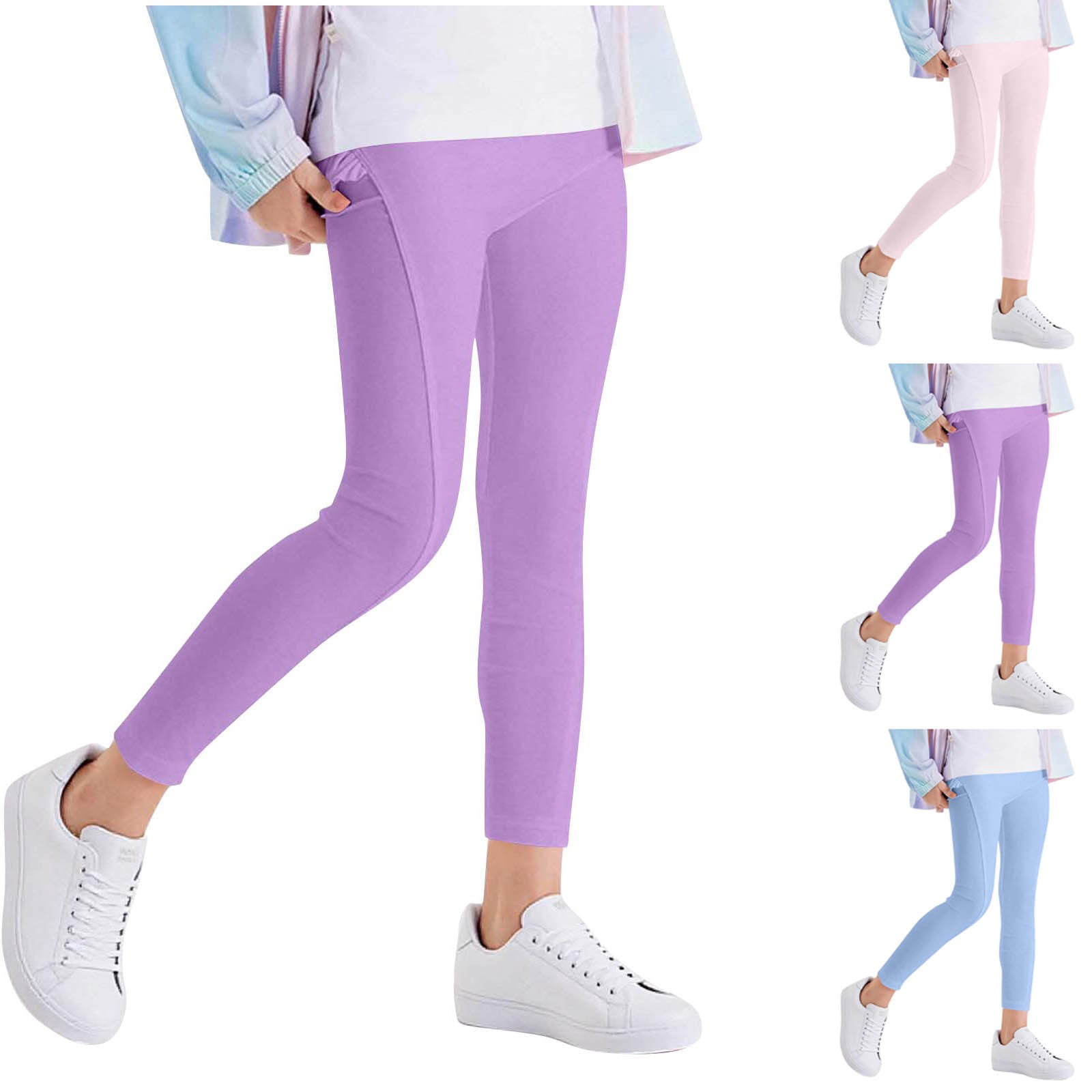 Avtoify Ruffled High Waist Yoga Casual Trouser Summer Girls Casual ...