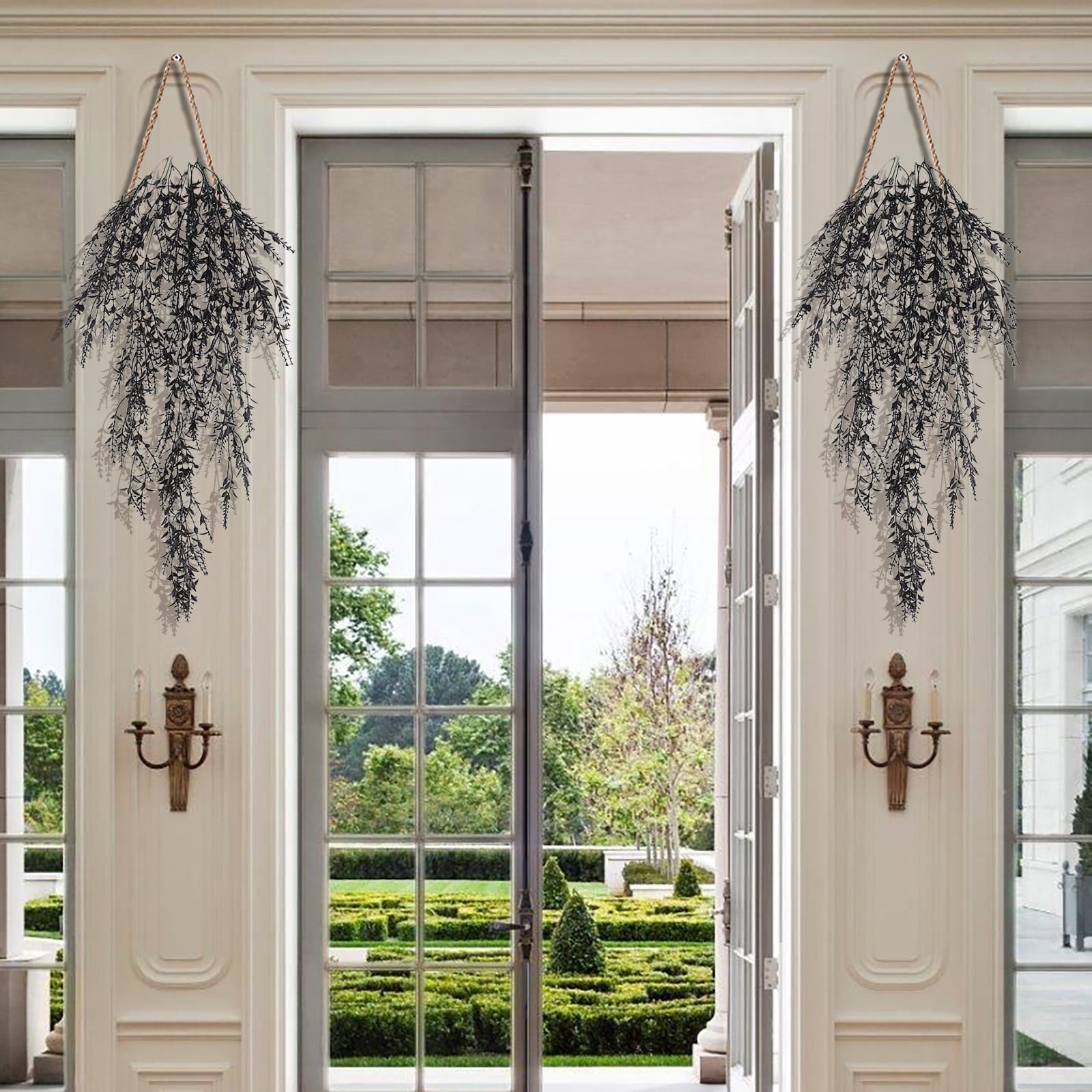 Avtoify Simulated Rose Flower Decor, Plastic Wrapped Artificial Flowers ...