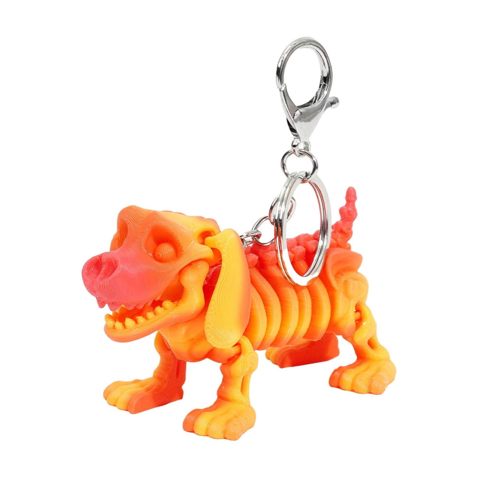 PRETXORVE Skeleton Dog Keychain Accessories Backpack Pendant Handheld ...
